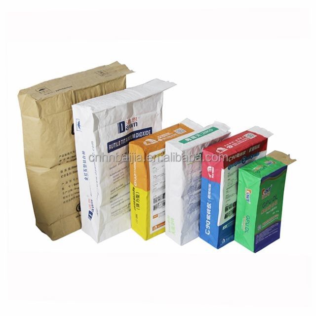 Customized Multiwall Kraft Paper Bags with GMP Workshop Advantage
